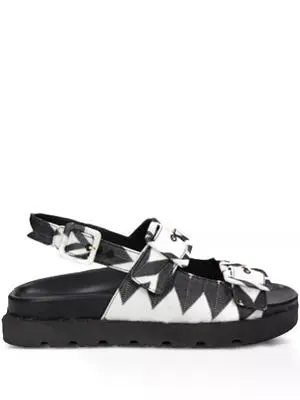Missoni Zigzag Buckle Sandals
