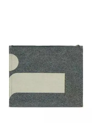 Isabel Marant Étoile Netia Zip Clutch - Grey