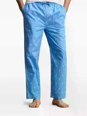 Polo Ralph Lauren Logo-pattern Pajama Pants