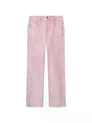 MARANT ETOILE Jaylis Five-pocket Jeans - Pink