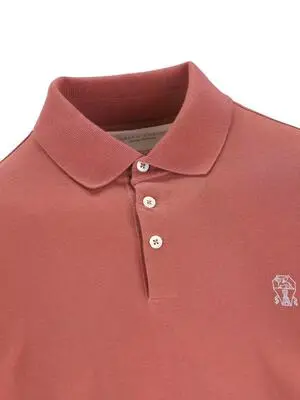 Brunello Cucinelli Logo Polo Shirt