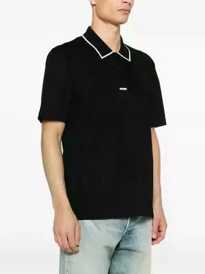 FERRAGAMO Stripe-detail Polo Shirt