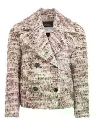 Peserico Patterned Double-breasted Blazer