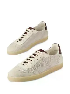 Brunello Cucinelli Lace-up Knitted Sneakers