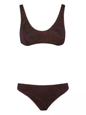 Oseree Shimmer Sea Bikini - Brown