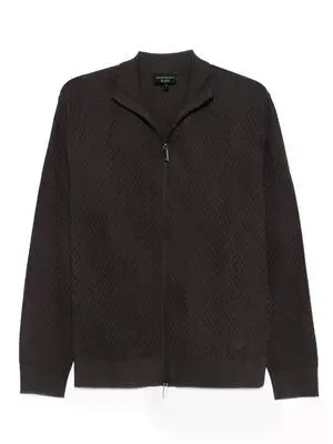 Emporio Armani Zip Up Knitwear For Men