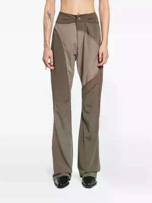 YEHUAFAN Paneled Trousers