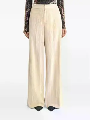 Etro Wide-leg Corduroy Trousers