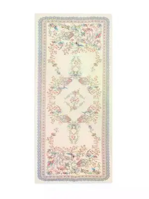 Etro Floral-print Scarf - Neutrals