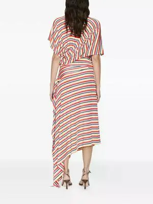 Christopher Esber Calypso Coiled Striped T-shirt