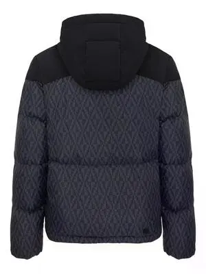 COLMAR Patterned Hooded Jacket - Grey