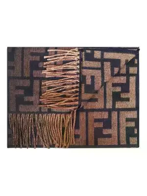 Fendi Gradient Jacquard Scarf