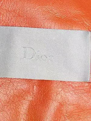 Dior Zip-up Leather Jacket