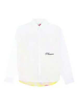 PLEASURES Long-sleeve Button-up Shirt