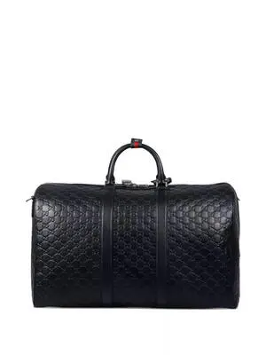 Gucci Medium Leather Duffle Bag