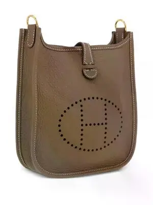 Hermès 2023 Mini Evelyne Crossbody Bag - Neutrals