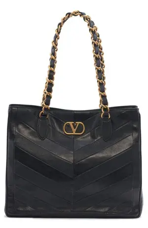Valentino Garavani Kicky Mitered Patchwork Tote