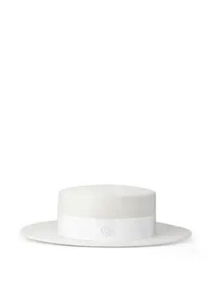 MAISON MICHEL Kiki Hat - White