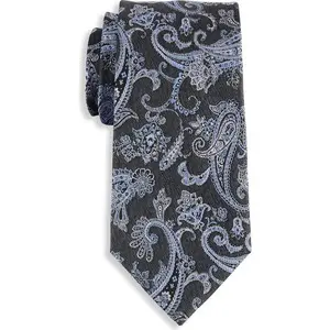 Michael Kors Paisley Textured Neck Tie - Black