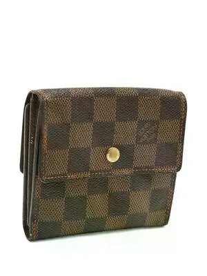 LOUIS VUITTON 2005 Monogram Canvas Wallet - Brown