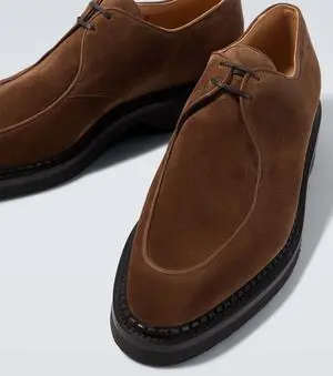 John Lobb Ted Suede Oxford Shoes