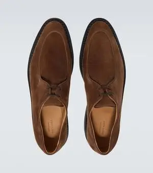 John Lobb Ted Suede Oxford Shoes