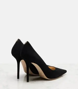 JIMMY CHOO Love 100 Suede Pumps