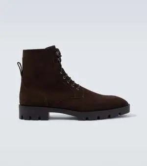 Christian Louboutin Lace Boots For Men