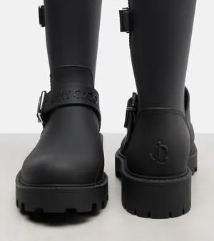 JIMMY CHOO Biker Ankle Boots