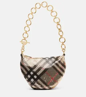 Burberry Medium Check Shoulder Bag