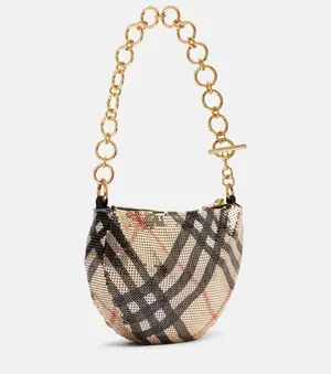 Burberry Medium Check Shoulder Bag