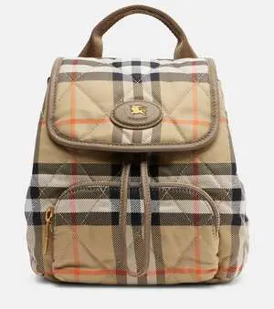 Burberry Paneled Backpacks For Women