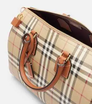 Burberry Medium Check Bowling Bag