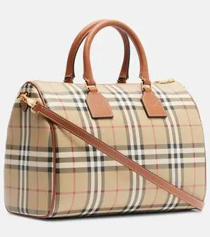 Burberry Medium Check Bowling Bag