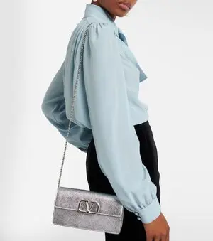 Valentino Garavani Vlogo Mini Leather Crossbody Bag