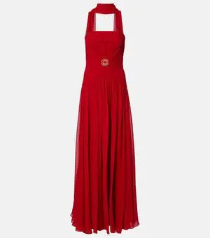 Elie Saab Silk Bustier Gown