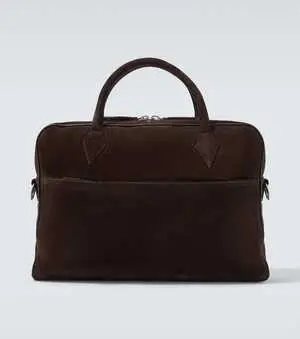 METIER Métier Closer Slim Briefcase - Brown