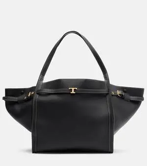 TOD'S T Timeless Leather Shoulder Bag