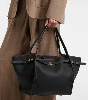 TOD'S T Timeless Leather Shoulder Bag