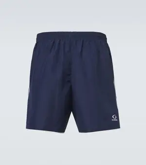 Balenciaga Logo Swim Trunks