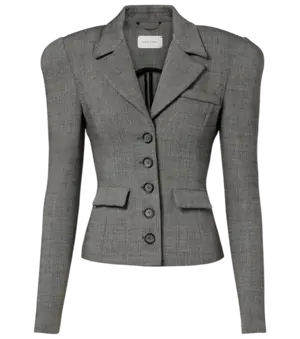 Magda Butrym Wool-blend Blazer - Grey