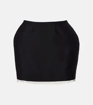 Magda Butrym Black Wash Skirts