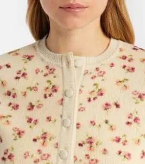 Magda Butrym Wool, Silk, And Cashmere Cardigan