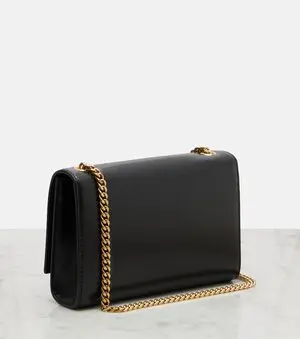 Saint Laurent Small Leather Shoulder Bag - Black