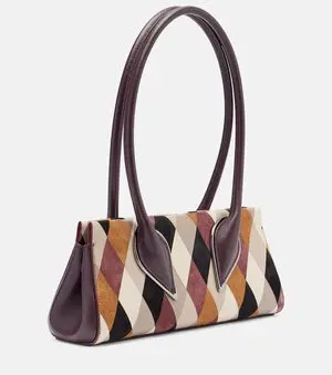 CHRISTIAN LOUBOUTIN Venus Leather Shoulder Bag - Multicoloured