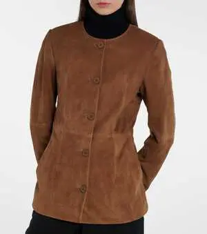 Nour Hammour Maud Suede Jacket
