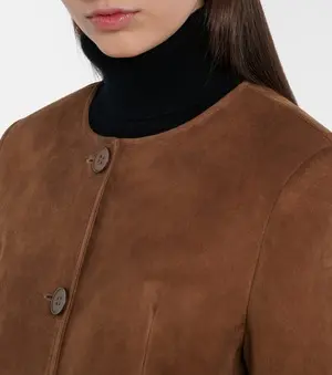 Nour Hammour Maud Suede Jacket