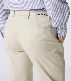 Kiton Cotton-blend Chinos