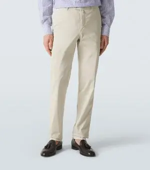 Kiton Cotton-blend Chinos - Beige