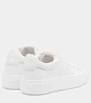 Hogan H705 Leather Platform Sneakers